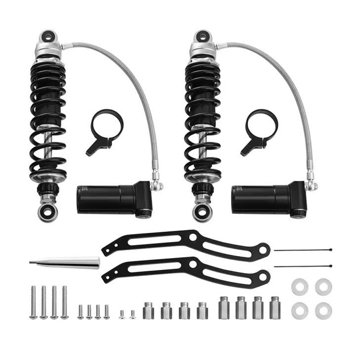 Rear Shock absorber adjustable fit for Harley Davidson Touring 14 24 Remote Reservoir Craftride RS25